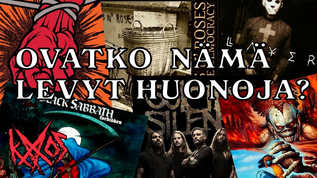 Hyvien bändien julkaisemat huonot albumit - KaaosZine