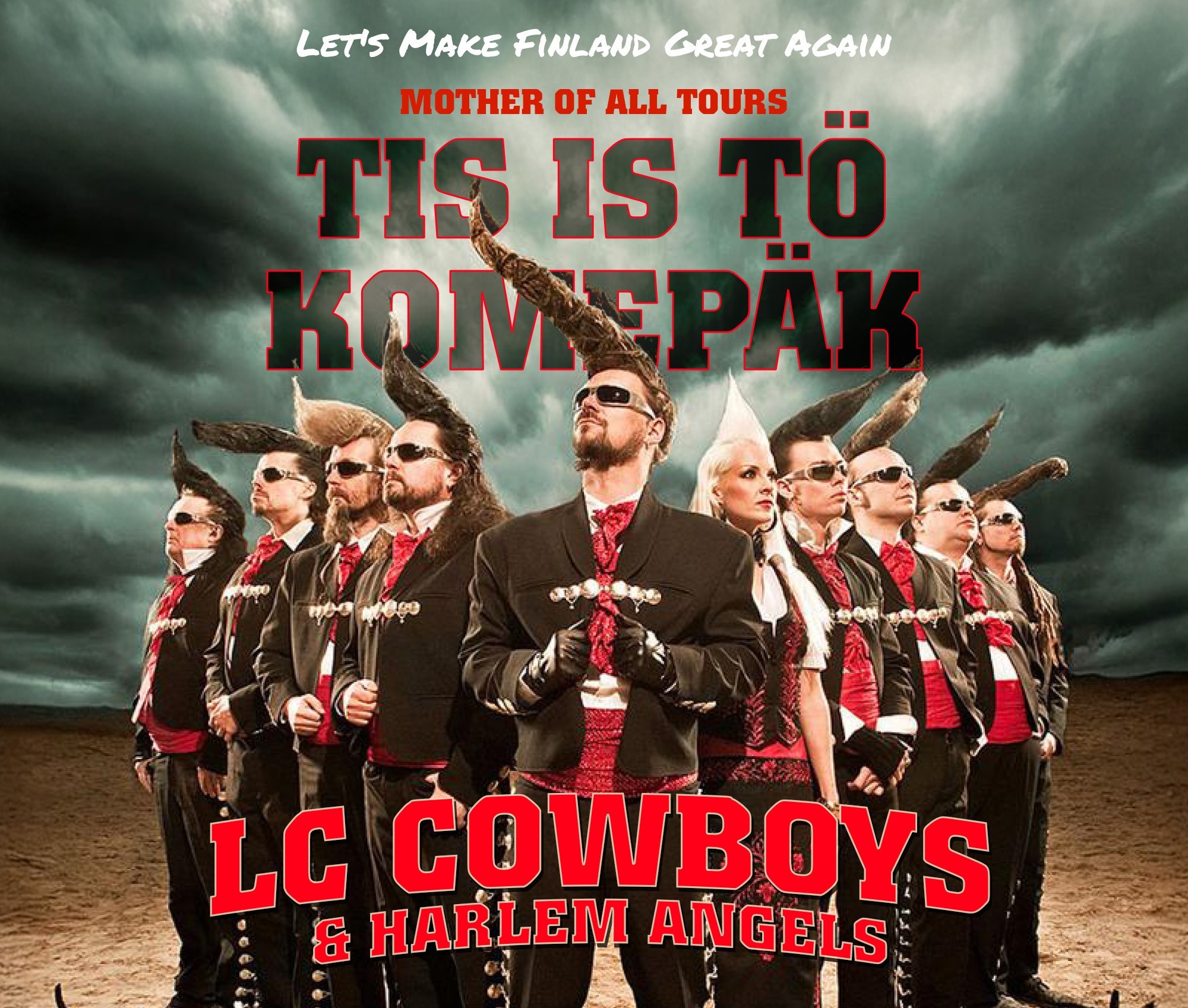 Leningrad Cowboys tekee paluun – uutena taustakuorona Harlem Angels - KaaosZine